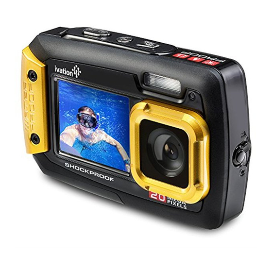IVATION 20MP WATERPROOF/ SHOCKPROOF DIGITAL CAMERA USER MANUAL Pdf ...
