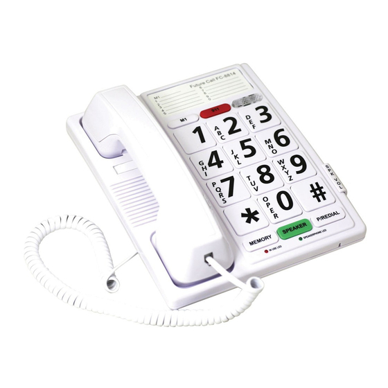 FUTURE CALL FC-8814 USER MANUAL Pdf Download | ManualsLib