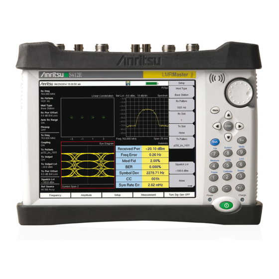 ANRITSU S412E USER MANUAL Pdf Download | ManualsLib