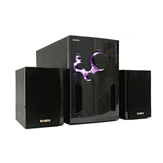 SVEN MS-311 OPERATION MANUAL Pdf Download | ManualsLib