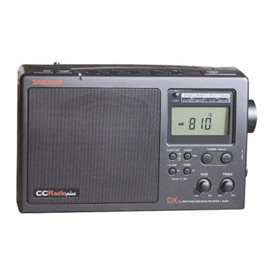 C. CRANE CCRADIO PLUS INSTRUCTION MANUAL Pdf Download | ManualsLib