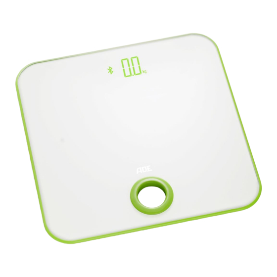 ADE BE 1511 OPERATING MANUAL Pdf Download | ManualsLib