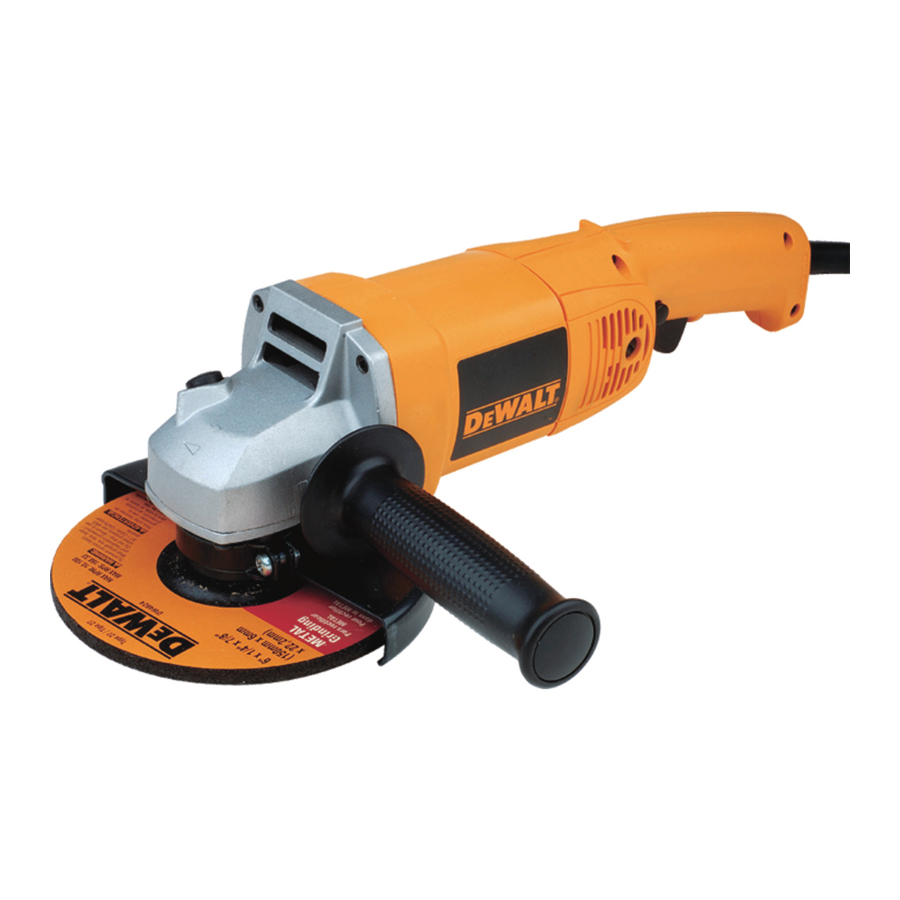 DEWALT DW830 INSTRUCTION MANUAL Pdf Download | ManualsLib