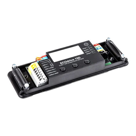 ELDOLED ECODRIVE SERIES QUICK START MANUAL Pdf Download | ManualsLib