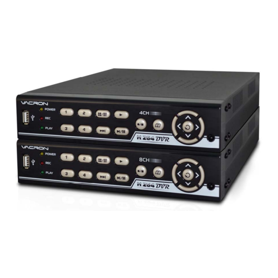 VACRON 4CH USER MANUAL Pdf Download | ManualsLib