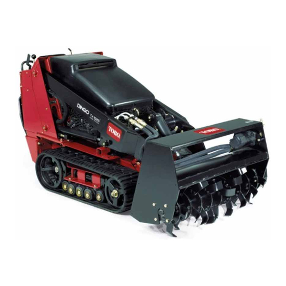 TORO DINGO 22445 OPERATOR'S MANUAL Pdf Download | ManualsLib