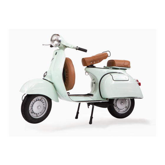 VESPA 150 OPERATION AND MAINTENANCE Pdf Download | ManualsLib