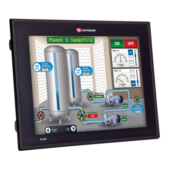 UNITRONICS V1210-T20BJ INSTALLATION MANUAL Pdf Download | ManualsLib UNITRONICS V1210-T20BJ INSTALLATION MANUAL Pdf Download | ManualsLib