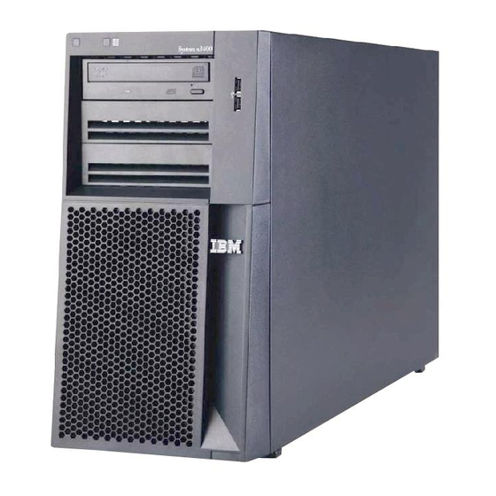 IBM SYSTEM X3400 M3 TYPES 7378 INSTALLATION AND USER MANUAL Pdf ...