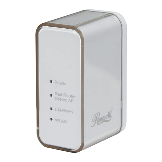 ROSEWILL RNX-TRT150 QUICK INSTALLATION MANUAL Pdf Download | ManualsLib