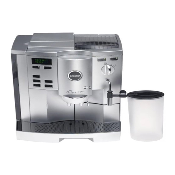 CAPRESSO C3000 USER MANUAL Pdf Download | ManualsLib