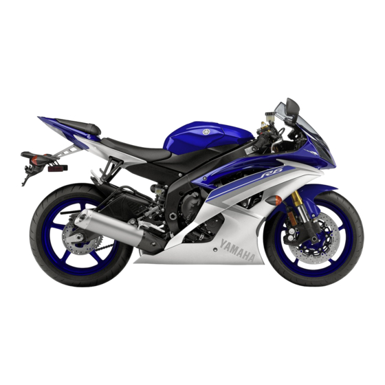 YAMAHA YZF-R6 OWNER'S MANUAL Pdf Download | ManualsLib