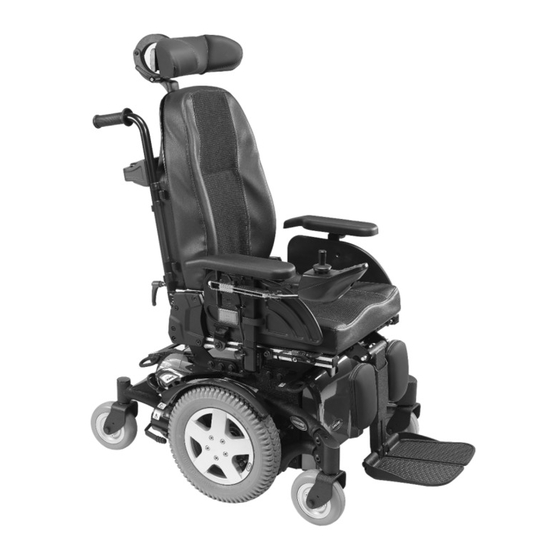 INVACARE TDX SP2 SERIES USER MANUAL Pdf Download | ManualsLib