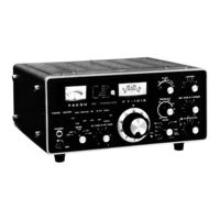 User Manuals: Yaesu FT-101EE Hybrid Transceiver