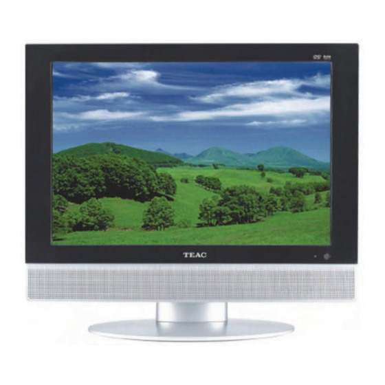 TEAC LCDV1950SD USER MANUAL Pdf Download | ManualsLib