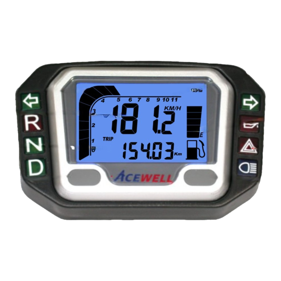 ACEWELL ACE-31 SERIES USER MANUAL Pdf Download | ManualsLib