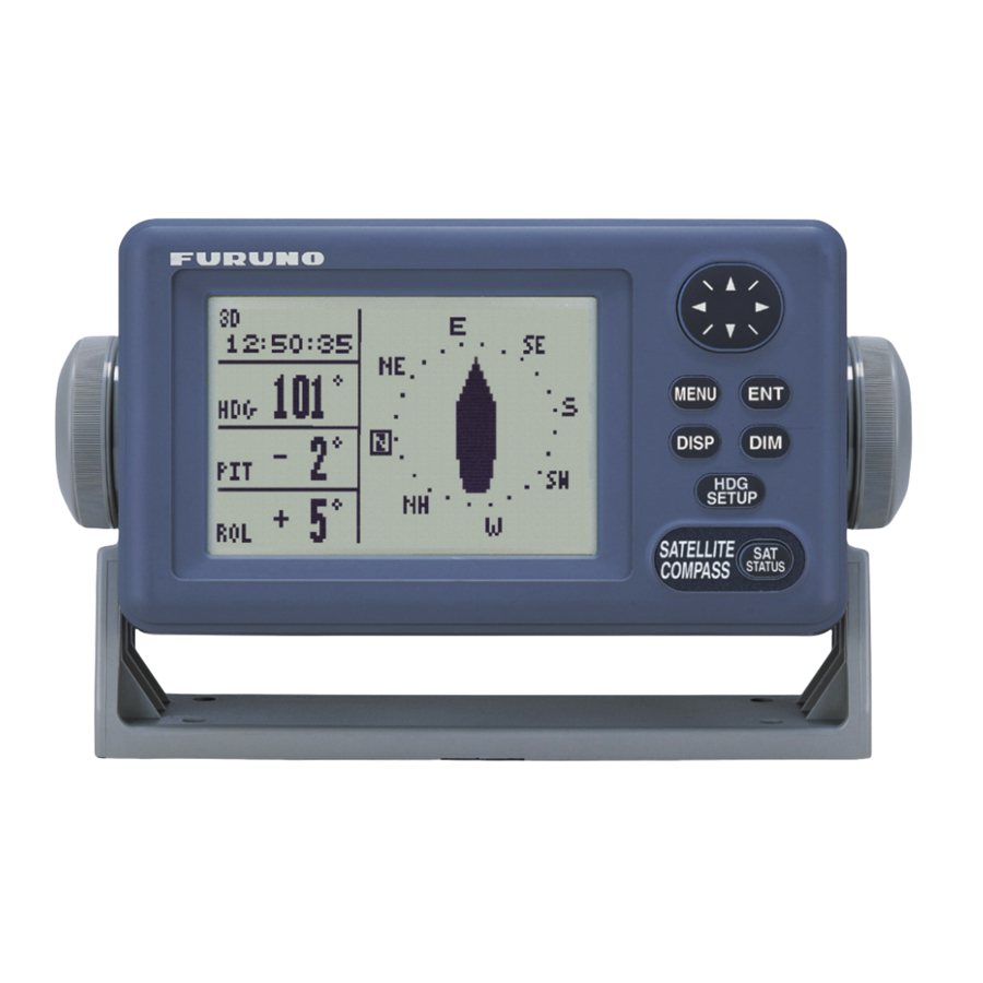 FURUNO SC-50 OPERATOR'S MANUAL Pdf Download | ManualsLib
