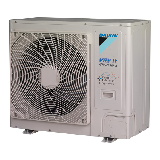 DAIKIN RXYSCQ4TMV1B INSTALLER AND USER MANUAL Pdf Download | ManualsLib