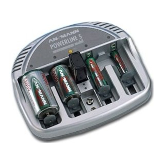 ANSMANN POWERLINE 5 MOBIL OPERATING INSTRUCTIONS MANUAL Pdf Download ...