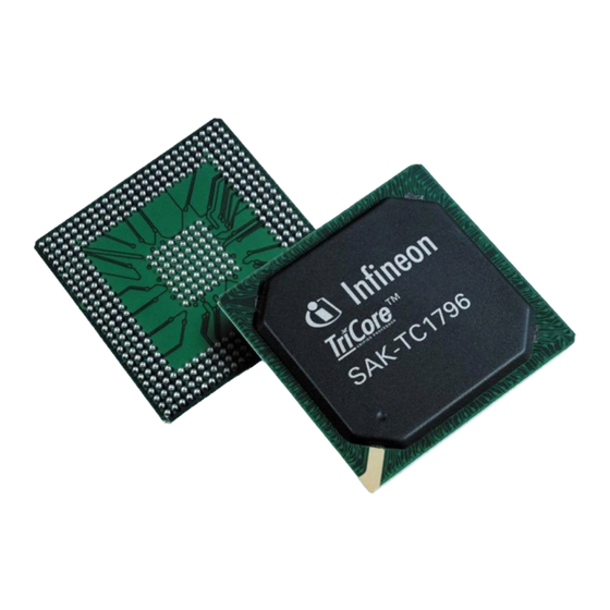 INFINEON TECHNOLOGIES TC1796 USER MANUAL Pdf Download | ManualsLib