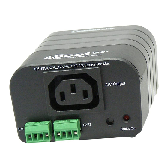 DATAPROBE IBOOT-G2 INSTRUCTIONS MANUAL Pdf Download | ManualsLib