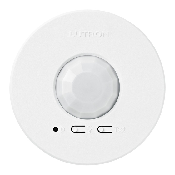 LUTRON ELECTRONICS LRF2-OCR2B-P-WH MANUAL Pdf Download | ManualsLib
