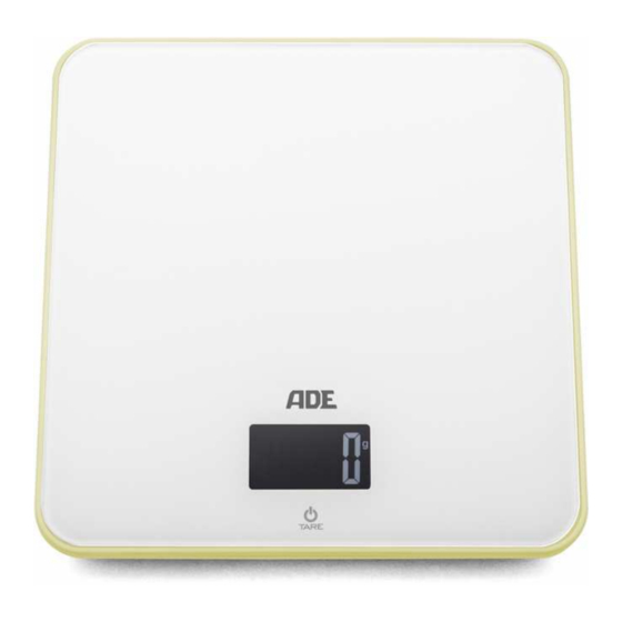 ADE KE 1301 INSTRUCTION MANUAL Pdf Download | ManualsLib