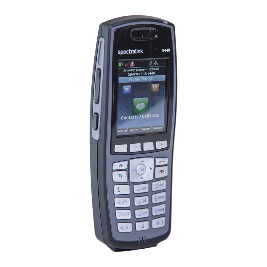 SPECTRALINK 8440 ADMINISTRATION MANUAL Pdf Download | ManualsLib