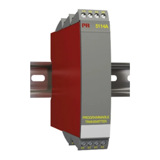 PR ELECTRONICS 5114 MANUAL Pdf Download | ManualsLib