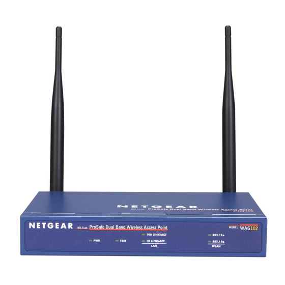 NETGEAR WAG102 REFERENCE MANUAL Pdf Download | ManualsLib