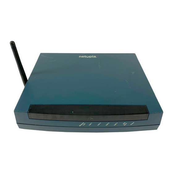 NETOPIA 3300 SPECIFICATION SHEET Pdf Download | ManualsLib