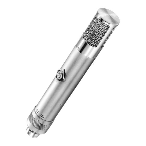 NEUMANN KM 56 OPERATING INSTRUCTIONS Pdf Download | ManualsLib