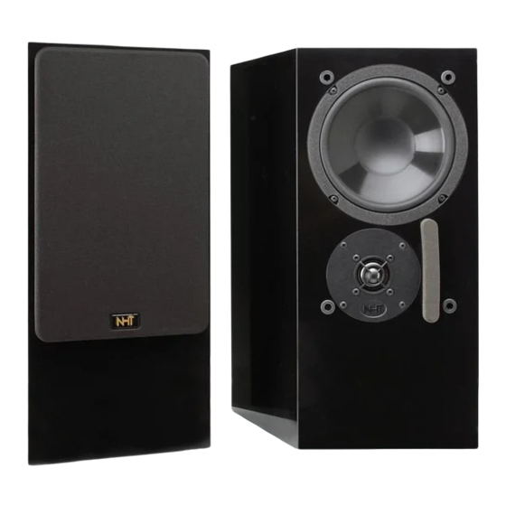 NHT 1.5 OWNER'S MANUAL Pdf Download | ManualsLib