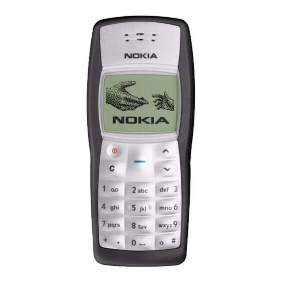 NOKIA 1101 USER MANUAL Pdf Download | ManualsLib