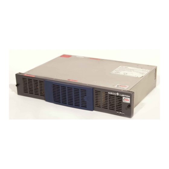 LEITCH 6800 SERIES INSTALLATION AND OPERATION MANUAL Pdf Download ...