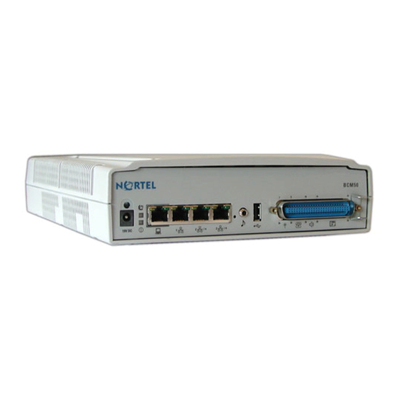 NORTEL REMOTE GATEWAY 50 CONFIGURATION MANUAL Pdf Download | ManualsLib