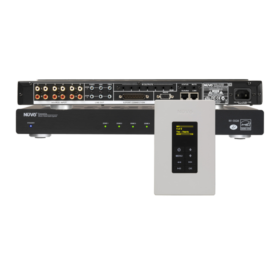 NUVO ESSENTIA SIX-SOURCE, SIX-ZONE AUDIO DISTRIBUTION SYSTEM NV-E6GMS ...