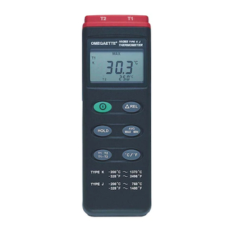 OMEGA ENGINEERING HH303 USER MANUAL Pdf Download | ManualsLib