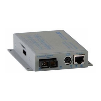 OMNITRON SYSTEMS TECHNOLOGY OMNITRON ICONVERTER 10/100M USER MANUAL Pdf ...