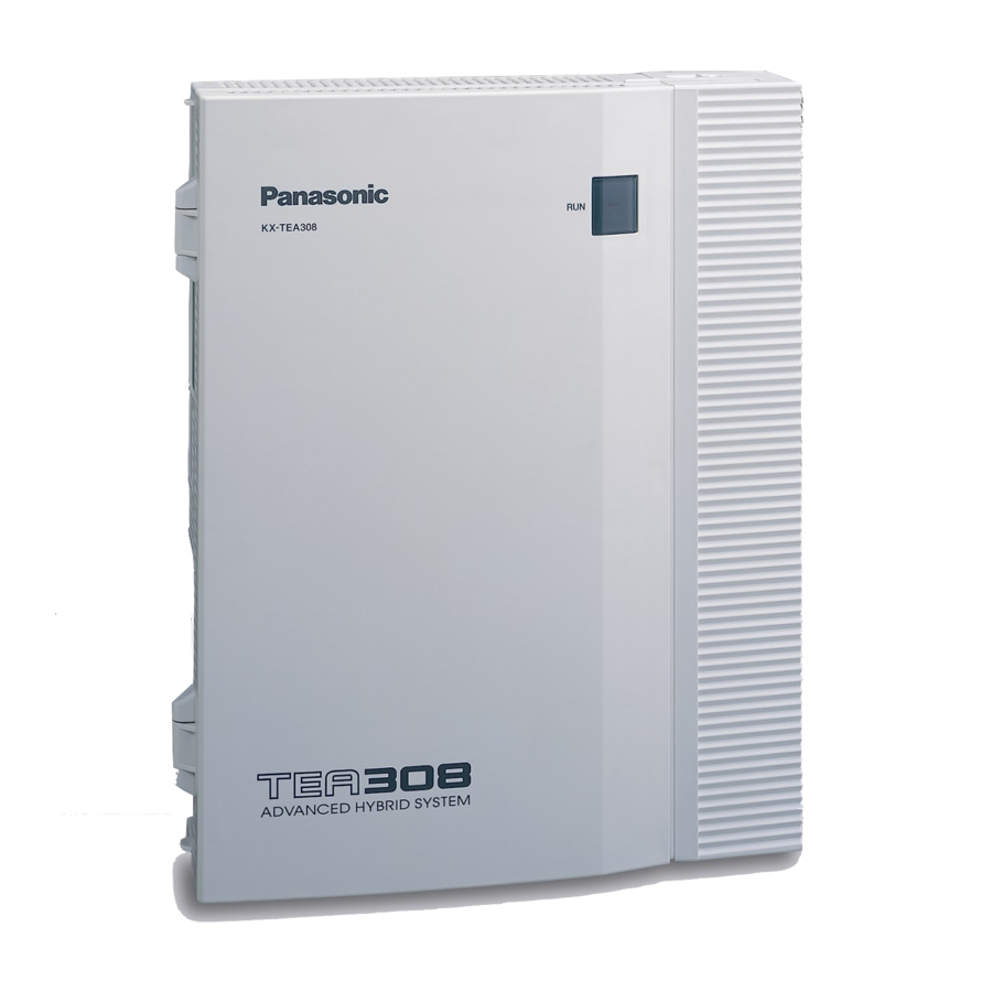 PANASONIC KX-TEA308 РУКОВОДСТВО ПОЛЬЗОВАТЕЛЯ Pdf Download | ManualsLib