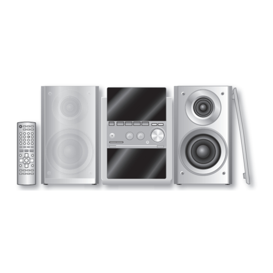 PANASONIC SC-PM54 OPERATING INSTRUCTIONS MANUAL Pdf Download | ManualsLib