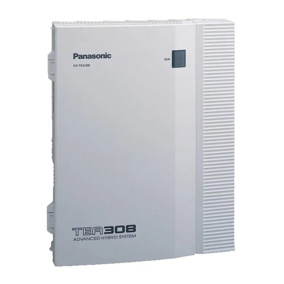 PANASONIC ADVANCED HYBRID KX-TEA308 GETTING STARTED Pdf Download ... PANASONIC ADVANCED HYBRID KX-TEA308 GETTING STARTED Pdf Download ...