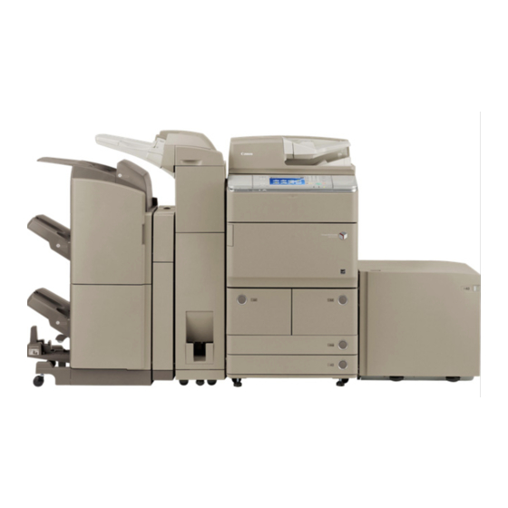 CANON IMAGERUNNER ADVANCE 6055 MAINTENANCE MANUAL Pdf Download | ManualsLib