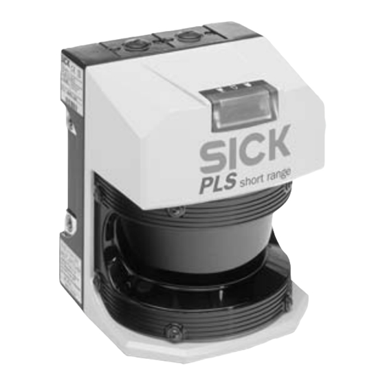 SICK PLS 10X-317 OPERATING MANUAL Pdf Download | ManualsLib
