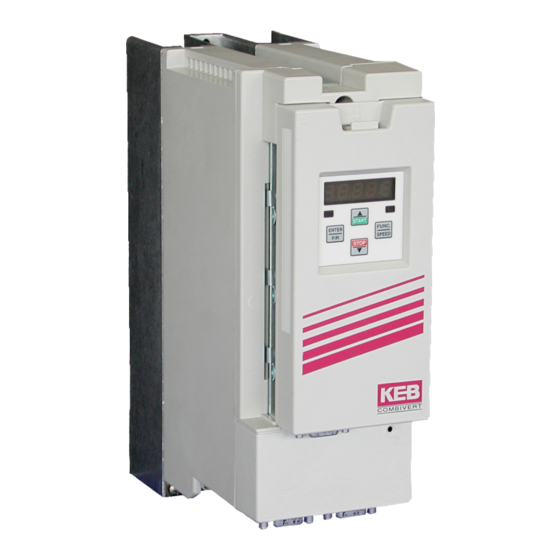 KEB COMBIVERT F5 INSTALLATION MANUAL Pdf Download | ManualsLib