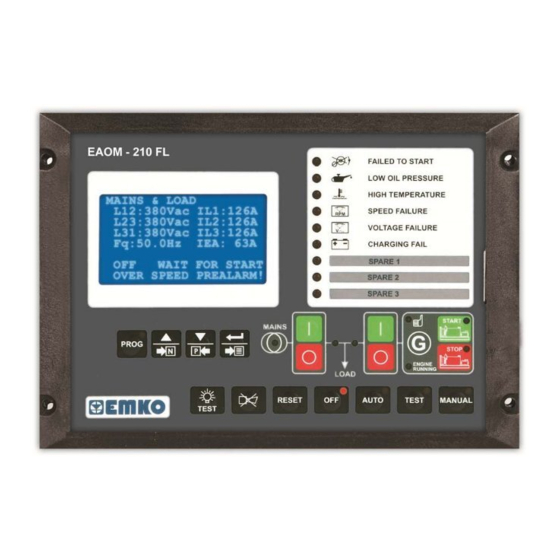 EMKO EAOM-210 FLJ USER MANUAL Pdf Download | ManualsLib