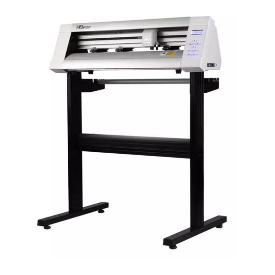 SHENZHEN MG630 CUTTING PLOTTER MANUAL Pdf Download | ManualsLib