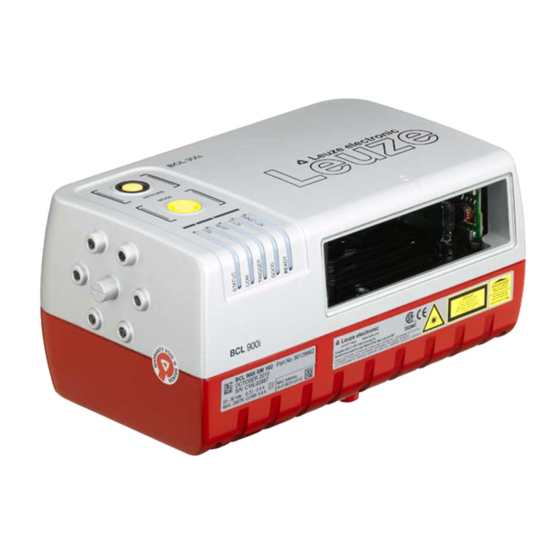 LEUZE BCL 900I ORIGINAL OPERATING INSTRUCTIONS Pdf Download | ManualsLib