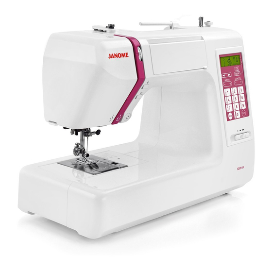JANOME DC5100 SERVICE MANUAL Pdf Download | ManualsLib