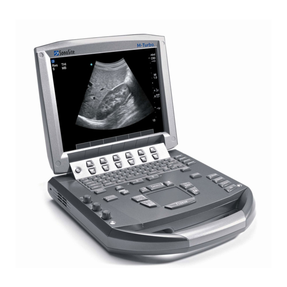 FUJIFILM SONOSITE M-TURBO USER MANUAL Pdf Download | ManualsLib